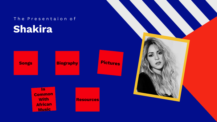 Shakira Presentation by on Prezi