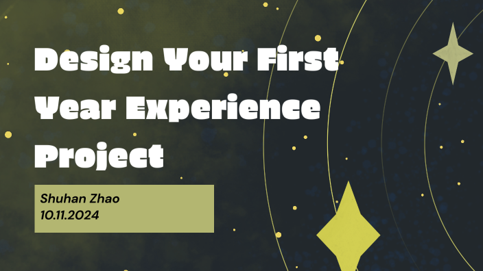 design first year by Canny Smith on Prezi