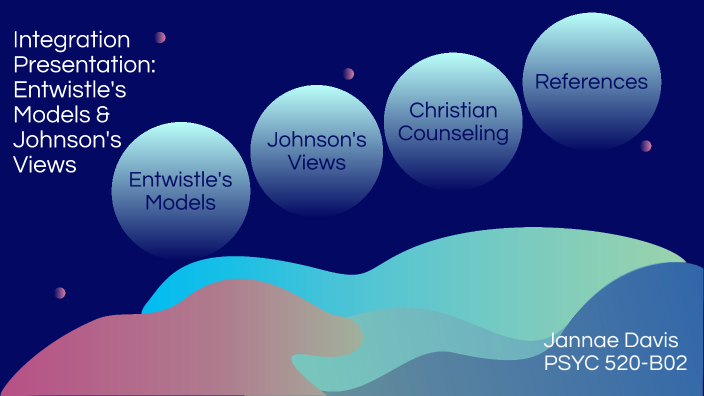 Integration Presentation: Entwistle's Models & Johnson's Views by ...