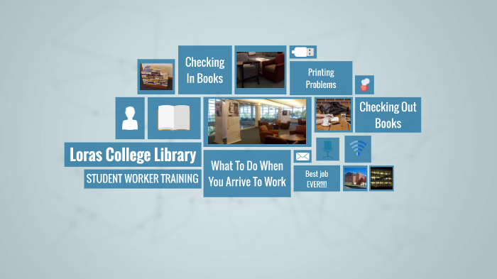 Library training by Library Student Worker on Prezi