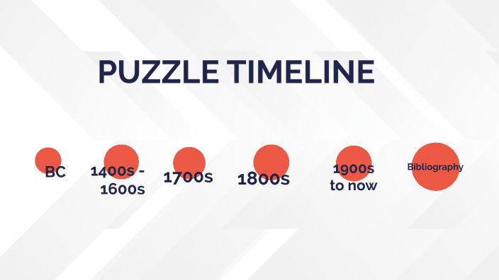 Puzzle timeline by Lachlan O'Neill on Prezi