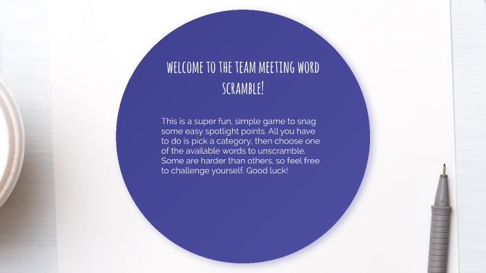 Word Scatter by Shani Rasor on Prezi