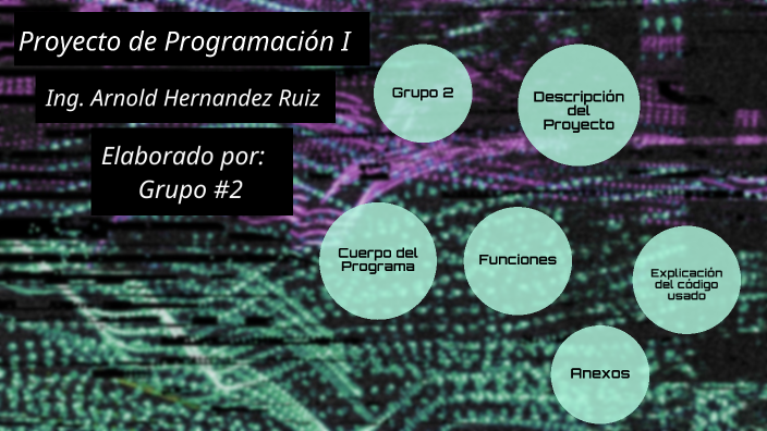 Proyecto De programación 1 by Angie Kristel Cartagena on Prezi