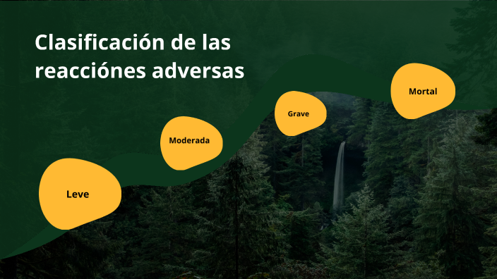 clasificación de las reacciones adversas by arely villarreal on Prezi