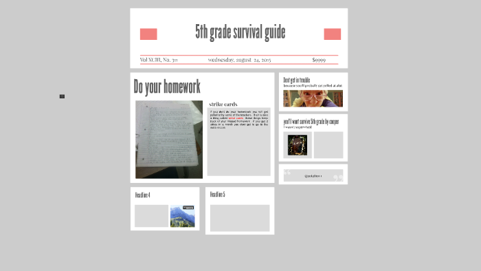 5th Grade Survival Guide by Mr Prons Class on Prezi