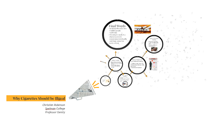 Why Cigarettes Should be Illgeal by Christian Robinson on Prezi