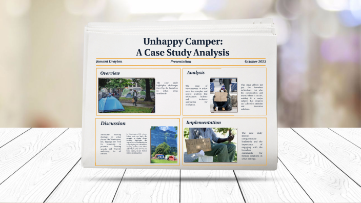 Unhappy Camper: A Case Study Analysis by The Snack Shack Business Plan ...