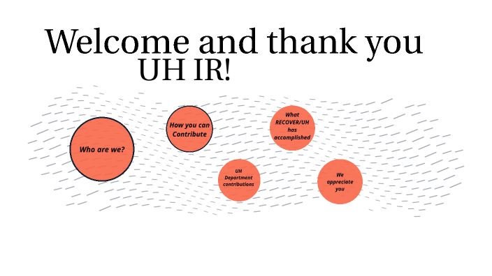 RECOVER- IR presentation by on Prezi