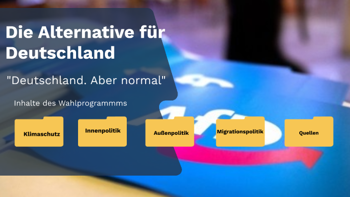 AfD Wahlprogramm by Shams Alsinjari on Prezi