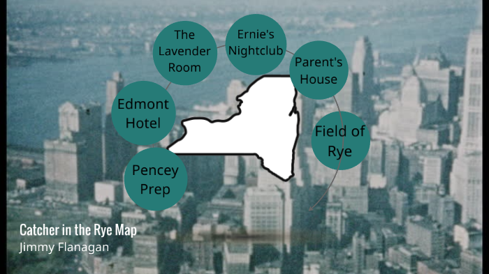 Catcher in the Rye Map by James Flanagan on Prezi