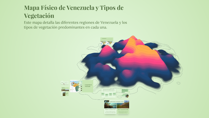 Mapa Físico de Venezuela y Tipos de Vegetación by Mariana Mateus on Prezi
