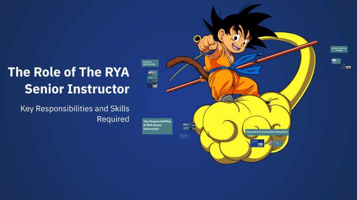 The Role of The RYA Senior Instructor by Floating Foxx on Prezi