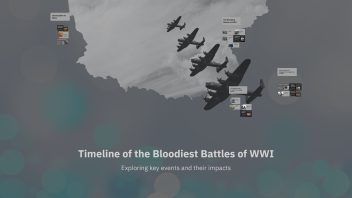 Timeline of the Bloodiest Battles of WWI by Galaxy Rusk on Prezi