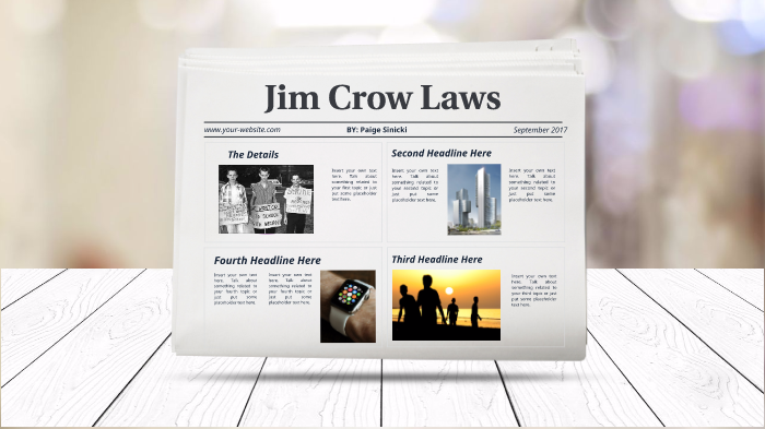 Jim Crow Laws Sinicki by Paige Sinicki on Prezi