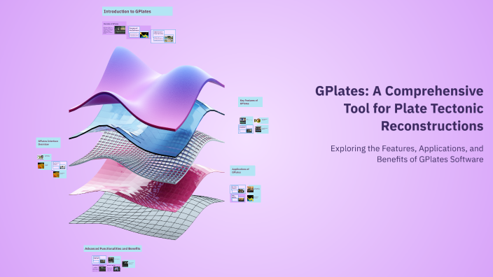 GPlates: A Comprehensive Tool for Plate Tectonic Reconstructions by ...