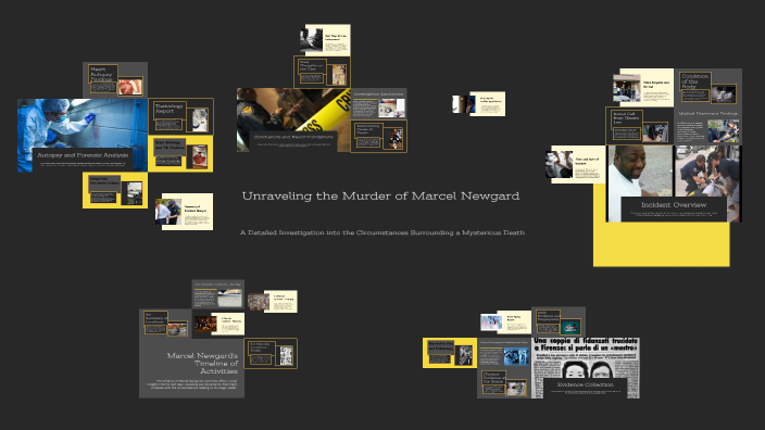 Unraveling the Murder of Marcel Newgard by Siddharth Chaddha on Prezi