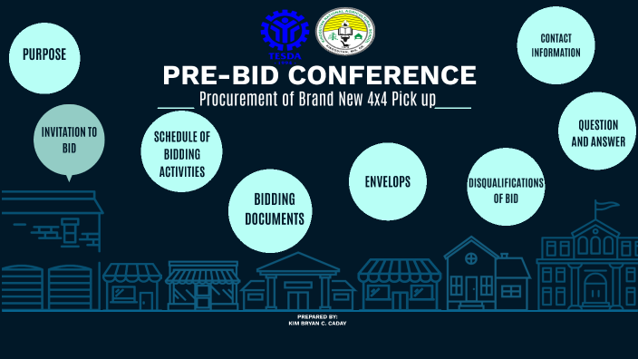Pre-Bid Conference July 12, 2022 by Kim Bryan Caday on Prezi