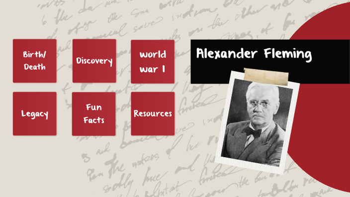 Alexander Fleming by Layla Armstrong on Prezi
