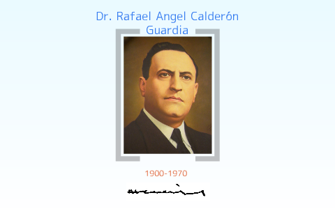 Rafael Angel Calderón Guardia by Vladimir Blanco