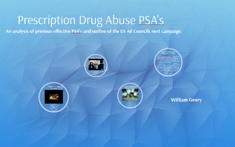 Prescription Drug Abuse PSA's by Will Geary on Prezi