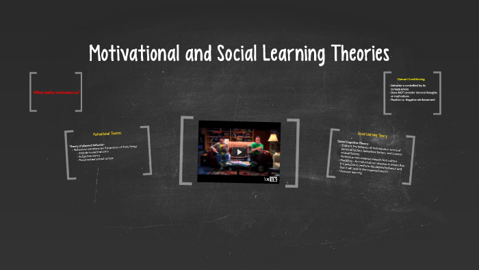 Motivational and Social Learning Theories by Melanie Bauer