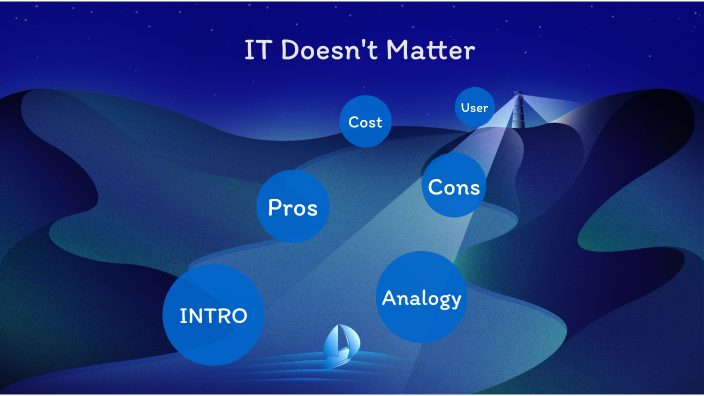 IT Doesn't Matter by Dylan Mathis by dylan mathis on Prezi