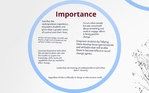 Social Change Model of Leadership by Janielle Miller on Prezi