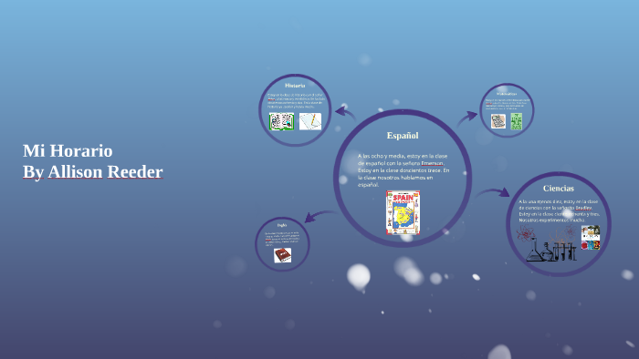 Mi Horario by Allison Reeder on Prezi