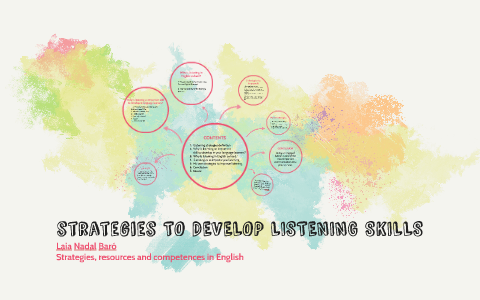 strategies TO DEVELOP LISTENING SKILLS by on Prezi
