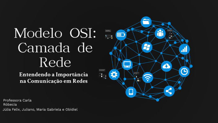 Modelo OSI: Camada de Rede by julia felix on Prezi