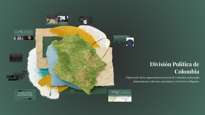 División Política de Colombia by Manuela Chavarria on Prezi