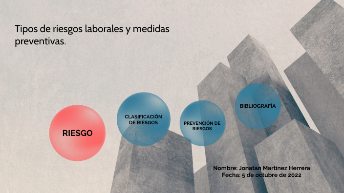 Tipos de riesgos laborales by Jonatan Martinez on Prezi
