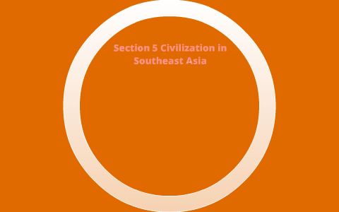 Section 5 Civilization in Southeast Asia by Nikki Wilburn