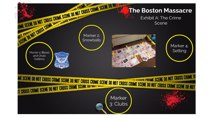 The Boston Massacre Crime Scene by on Prezi
