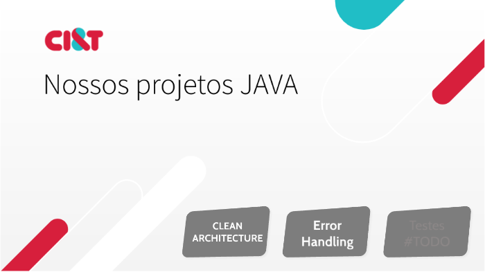 Nossa arquitetura JAVA by Rafael Antonio Vrech on Prezi