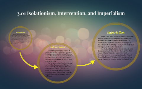 3.01 Isolationism, Intervention, and Imperialism by Jacob Benvenutty on ...