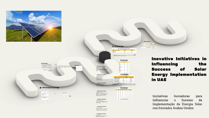 Innovative Initiatives in Influencing the Sucess of Solar Energy ...