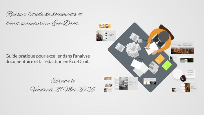 Réussir l’étude de documents et l’écrit structuré en Éco-Droit by marie ...