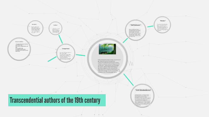 Transcendential authors of the 19th century by ty laird on Prezi