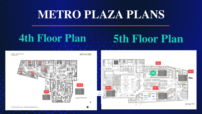 METRO PLAZA PLANS by Mirna De Moya on Prezi
