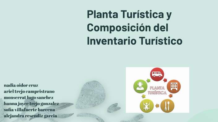 Planta Turística y Composición del Inventario Turístico by Josué Gómez ...