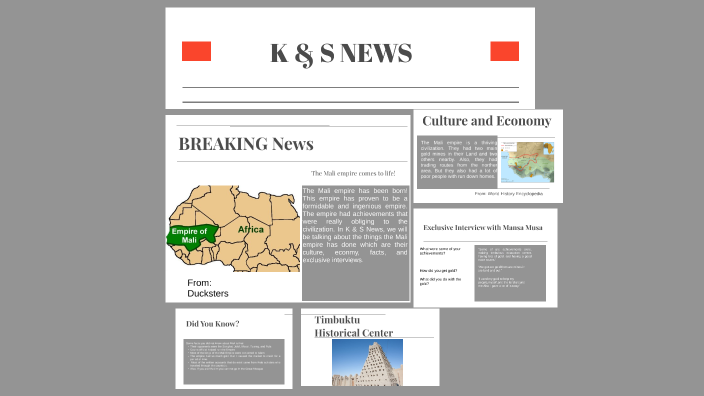 Mali Empire Newspaper by Sohan Adhikari on Prezi