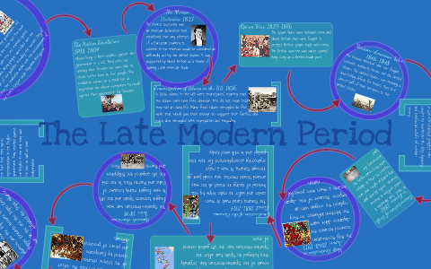 Late Modern Period Timeline by Brittany Mabry on Prezi