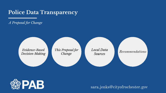 Police Data Transparency by Rochester PAB on Prezi