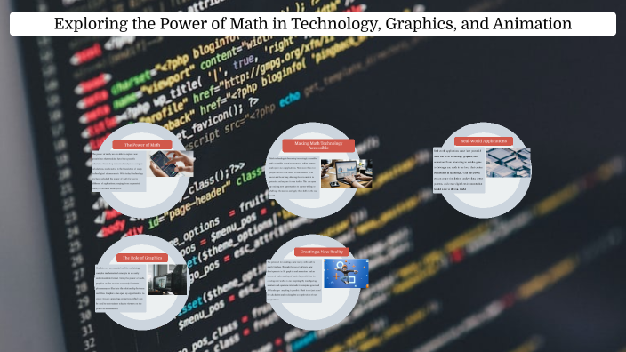 Exploring the Power of Math in Technology, Graphics, and Animation by ...