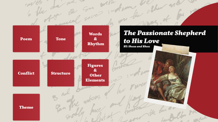 The Passionate Shephard To His Love by Sheza Saiyed on Prezi