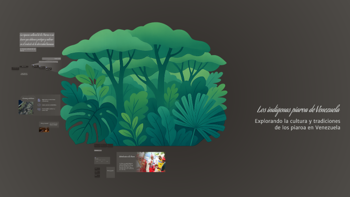 Los indígenas piaroa de Venezuela by angel rondon on Prezi