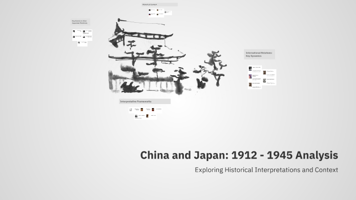 China and Japan: 1912 - 1945 Analysis by Nab1l on Prezi