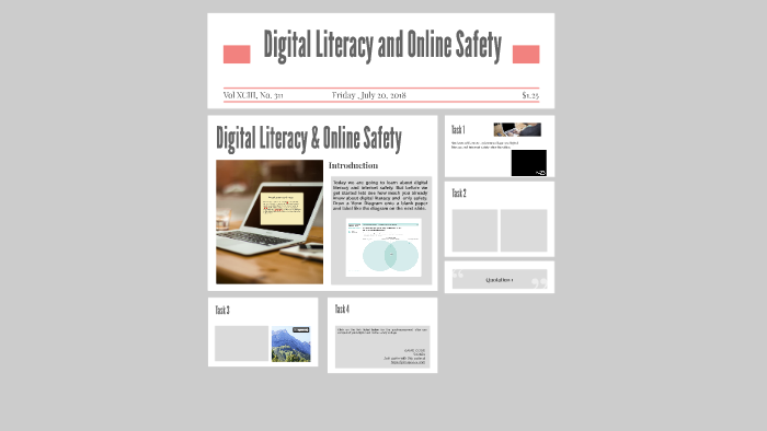 Digital Literacy and Online Safety by Jessica Woods on Prezi