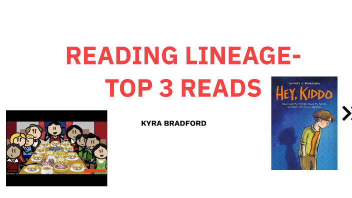 READING LINEAGE: TOP 3 READS by Kyra Bradford on Prezi